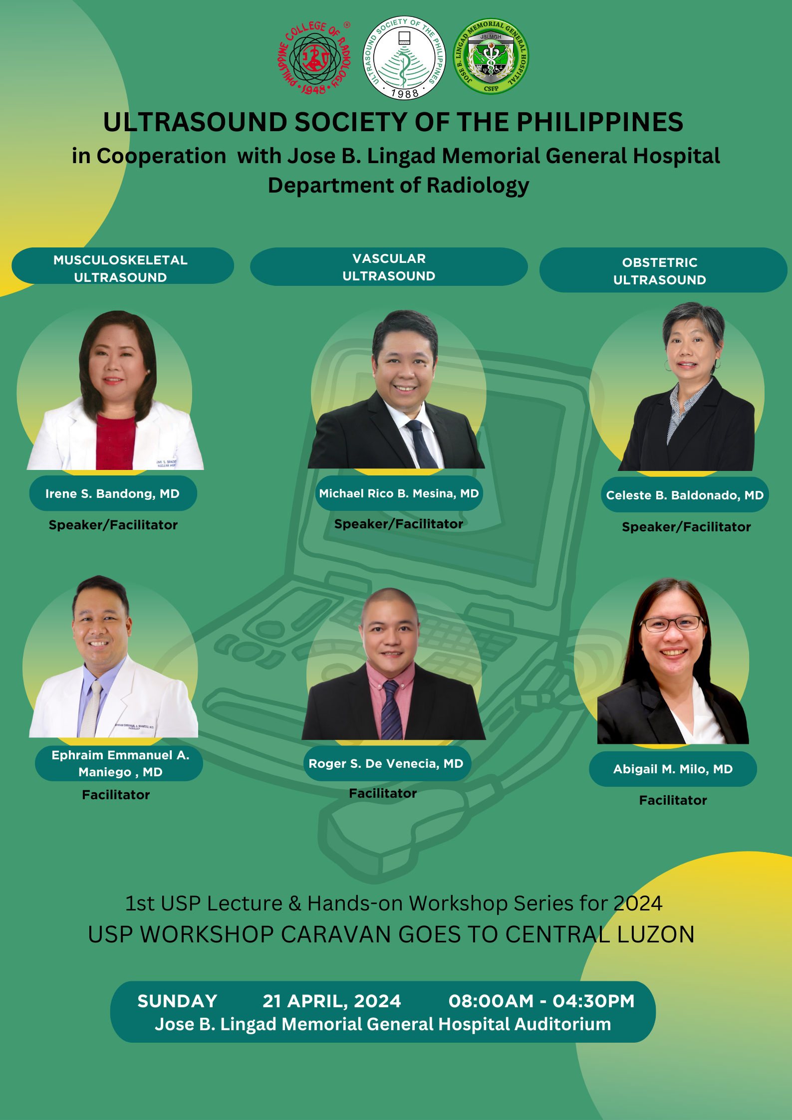 Ultrasound Society of the Philippines - USP WORKSHOP CARAVAN GOES TO ...